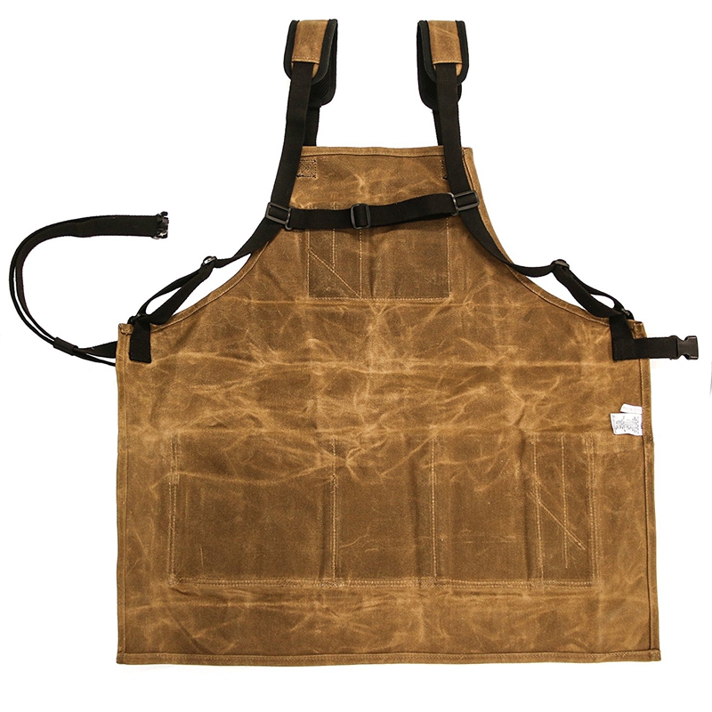 Heavy duty waxed canvas tool apron with wholesale - Buy Product on WUXI ETERNAL EAGLE TEXTLE CO ...